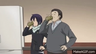 Noragami Yato Cat Face on Make a GIF