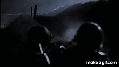 Band of Brothers Crossroads Night Battle on Make a GIF