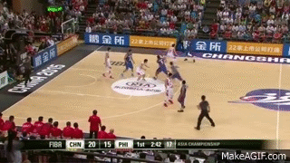 FIBA ASIA 2015 Philippines VS China Gold Medal Game 1st Quarter on Make ...