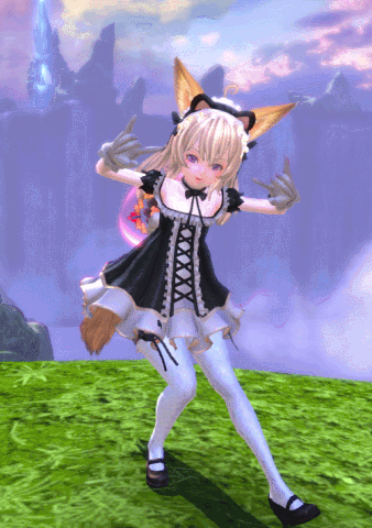 Rococo maid dance on Make a GIF