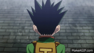 Hunter x Hunter 2011 Gon and Killua say goodbye on Make a GIF