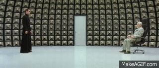 Matrix Architect Scene on Make a GIF