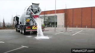 New 'thirsty' concrete absorbs water on Make a GIF