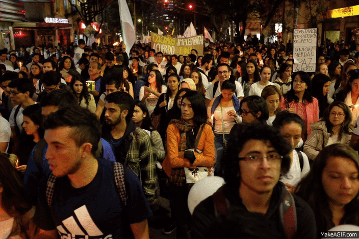 Marcha por la Paz on Make a GIF