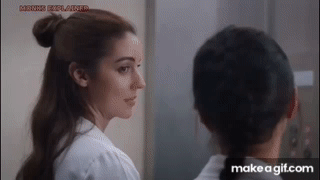 Greys Anatomy 21x02 Mika and Jules kiss on Make a GIF
