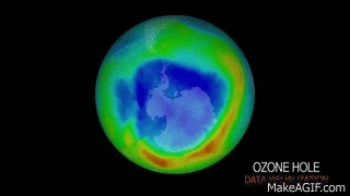 NASA | Why is the Ozone Hole Getting Smaller? on Make a GIF