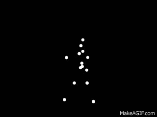 Male point-light-walker on Make a GIF