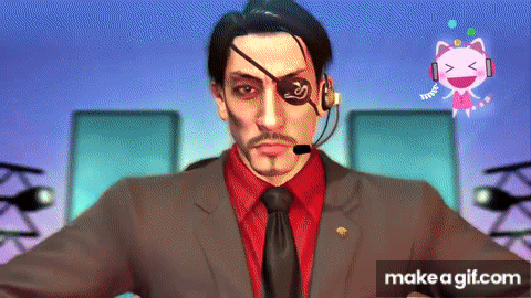 Yakuza Dead Souls Karaoke - Majima - GET to the Top! on Make a GIF