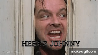 Here's Johnny on Make a GIF
