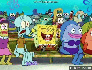 SpongeBob - Yes! Yeah! on Make a GIF