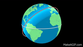 ISS Orbit Animation | silent | 1080p on Make a GIF