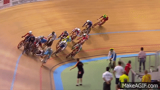 Worst Track Cycling Crashes Montage/Compilation on Make a GIF