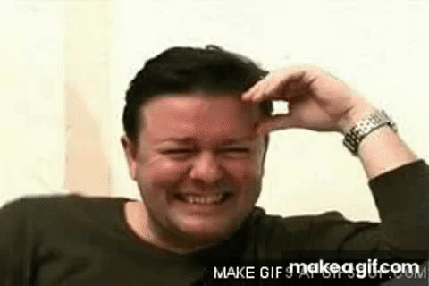 Ricky Gervais GIF - Find & Share on GIPHY on Make a GIF