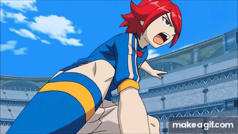 Inazuma Eleven Tenkuu Otoshi vs God Hand X on Make a GIF