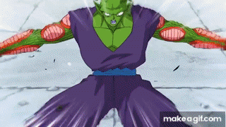 Piccolo uses clone technique to fight Frost, Frost was defeated so ...