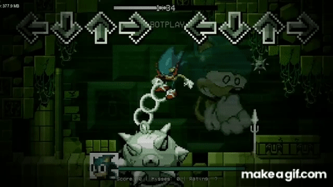 FNF: Below the depths - Sink but Genesised on Make a GIF