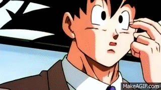 Goku Scares Gohan's Teachers- Dragonball Z on Make a GIF