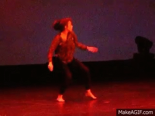 Contemporary dance Solo "Warrior" on Make a GIF