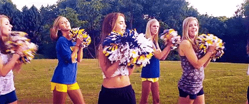 Cheer GIF on Make a GIF