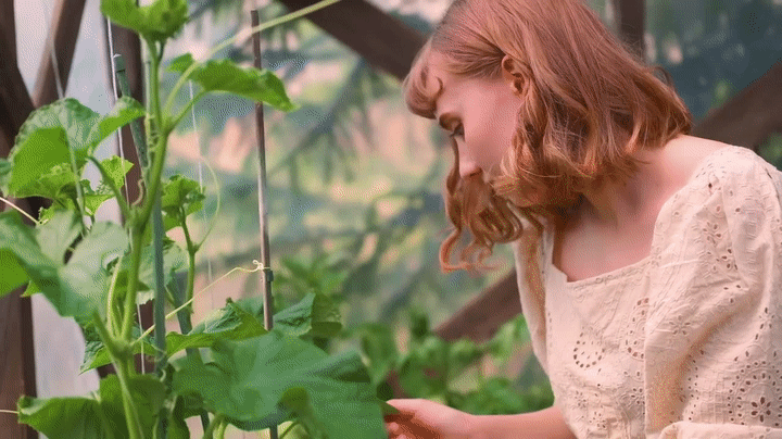 vintage inspired summer linen lookbook 🌿 on Make a GIF
