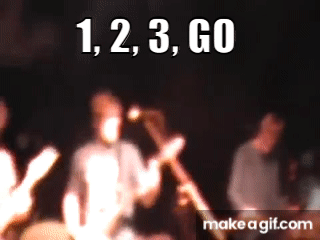 1, 2, 3, GO on Make a GIF