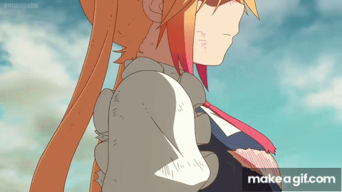 Tohru vs Ilulu Full Fight breath on Make a GIF