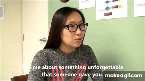 IELTS SPEAKING TEST : BAND 8 (8 Funny Questions and Answers) on Make a GIF