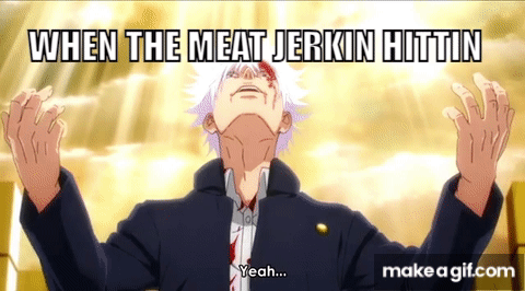 GOJO CRAZY LAUGH| YEAH..MAYBE SO |Jujutsukaisen s2 ep4 |(4K) on Make a GIF