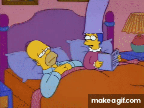 Homer Simpson - What if I slipped on a bar of soap? on Make a GIF