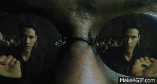 Neo Takes the Red Pill... on Make a GIF