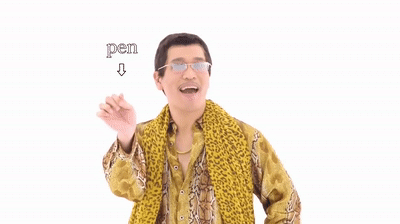 PPAP Pen Pineapple Apple Pen on Make a GIF