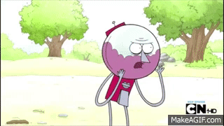 Regular Show Funniest Moments on Make a GIF