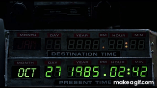Back to the Future | PART II | 1985A→1955 [Travel to November 12th ...