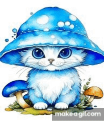 smurf cat on Make a GIF