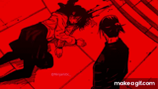 Geto vs Toji on Make a GIF