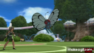 Pokemon battle revolution - Butterfree vs Beedrill on Make a GIF