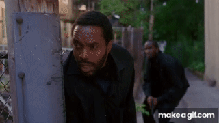 The Wire - Slim Charles and Cutty Try To Take Marlo - Cutty The Soldier ...