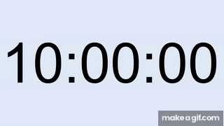 10 hour timer on Make a GIF