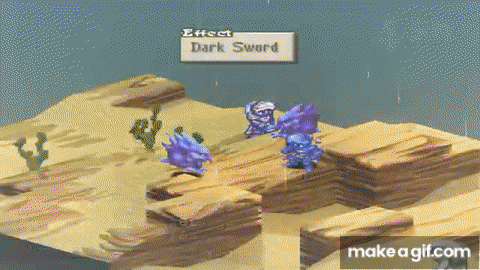 Final Fantasy Tactics Dark Knight Abilities on Make a GIF