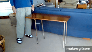 Wobbly Table Legs on Make a GIF