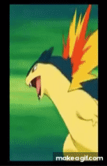 Typhlosion on Make a GIF