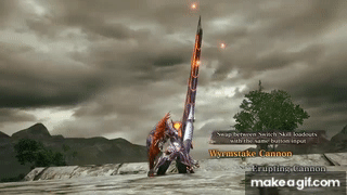 Monster Hunter Rise: Sunbreak - Gunlance on Make a GIF