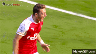 Mesut Ozil - Top-5 Arsenal Premier League goals on Make a GIF