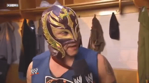 WWE Smackdown 122509 Rey Mysterio Backstage Before Championship Match ...