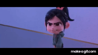 Ralph Breaks The Internet Vanellope Gets Mad at Ralph 😡🤬 on Make a GIF