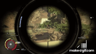 Sniper Elite 3 Neck Shot on Make a GIF