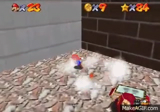 Nintendo 64 Longplay [001] Super Mario 64 (Part 2 of 2) on Make a GIF