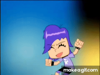 Yumi dancing on Make a GIF
