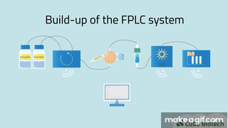 How to do FPLC - an example of affinity chromatography on Make a GIF