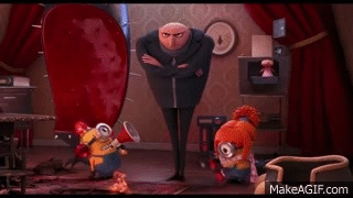 Despicable Me 2: Film Clip - Gru Practices Calling Lucy [HD] on Make a GIF